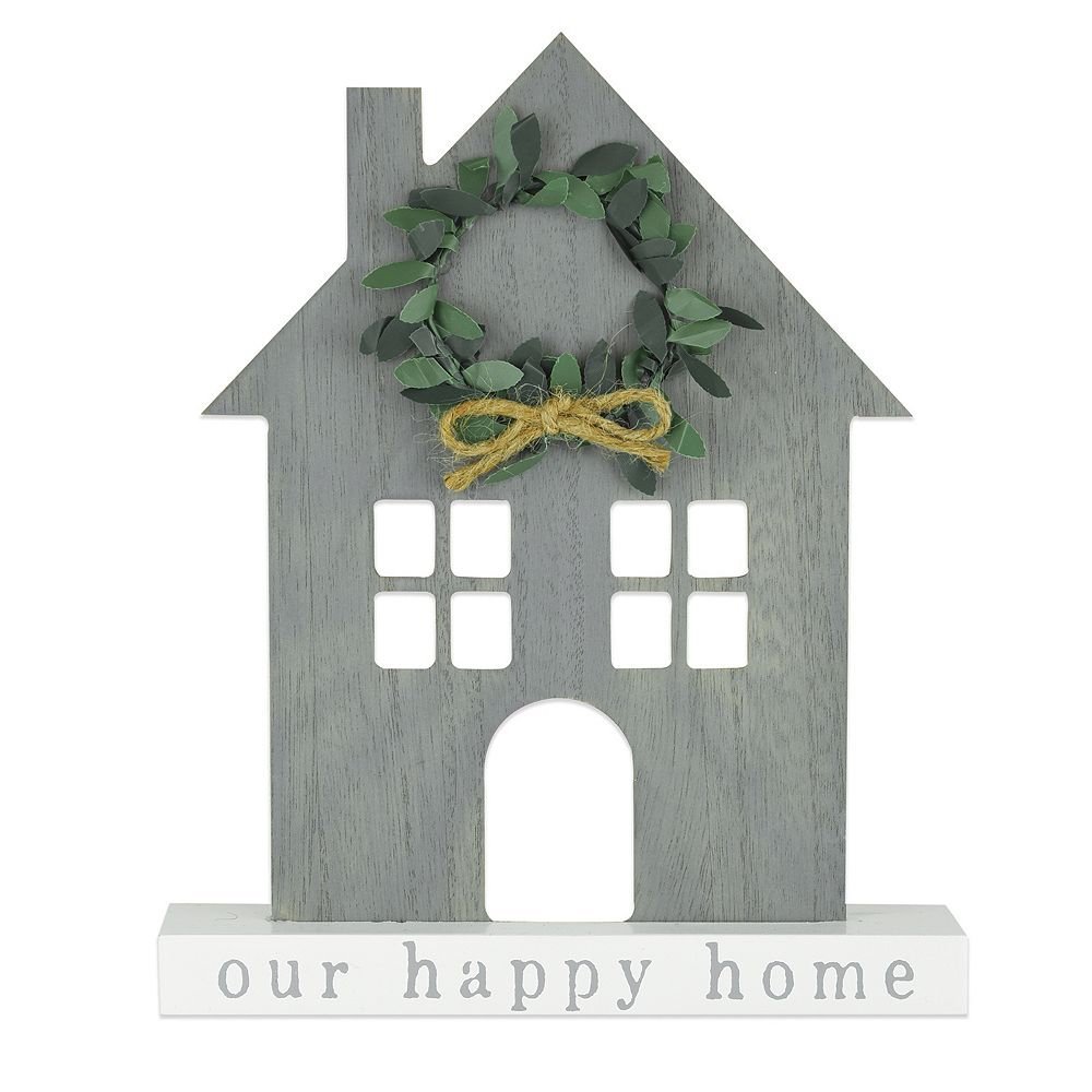 Belle Maison Our Happy Home Box Sign Table Decor