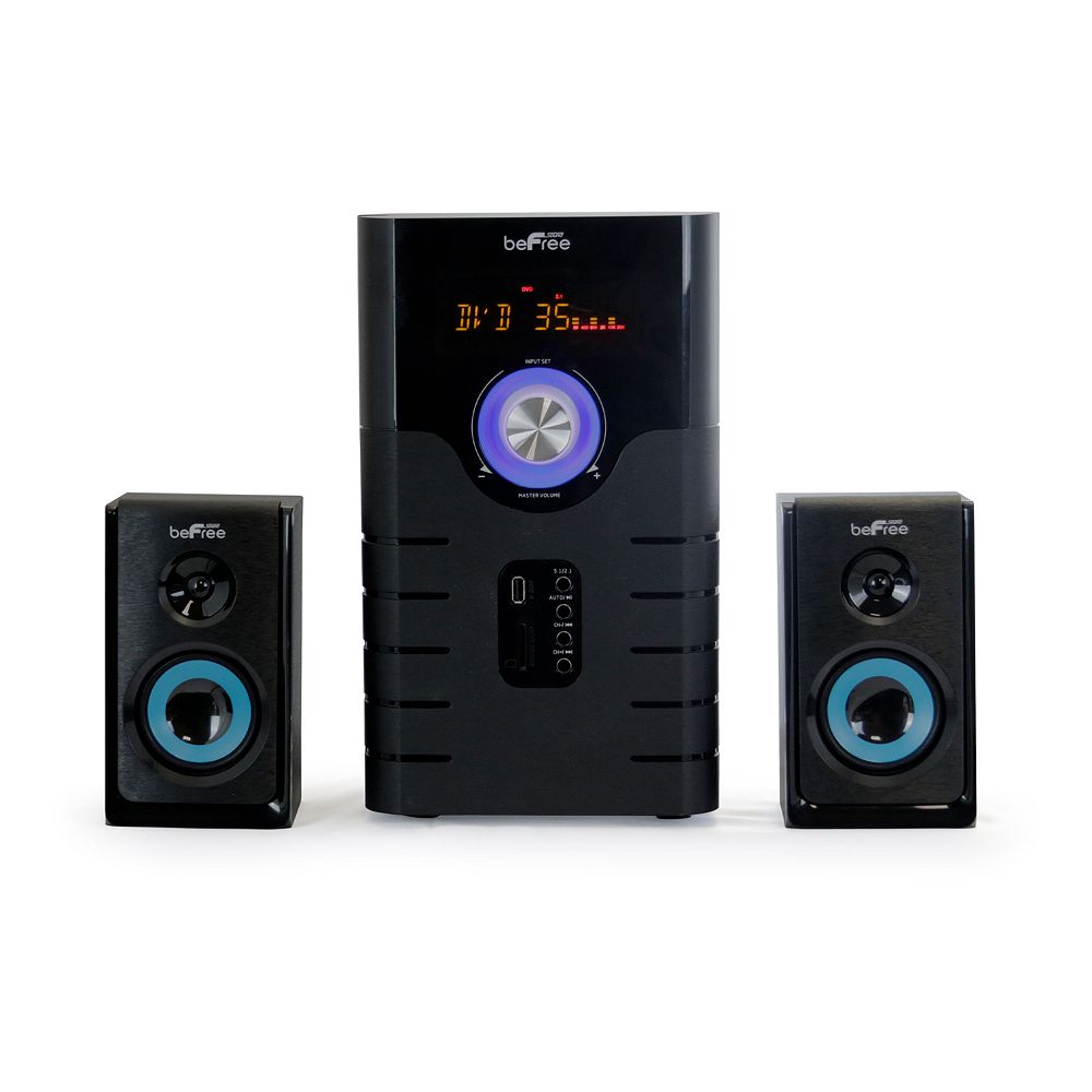 beFree Sound 5.1 Channel Surround Sound Speaker with Bluetooth