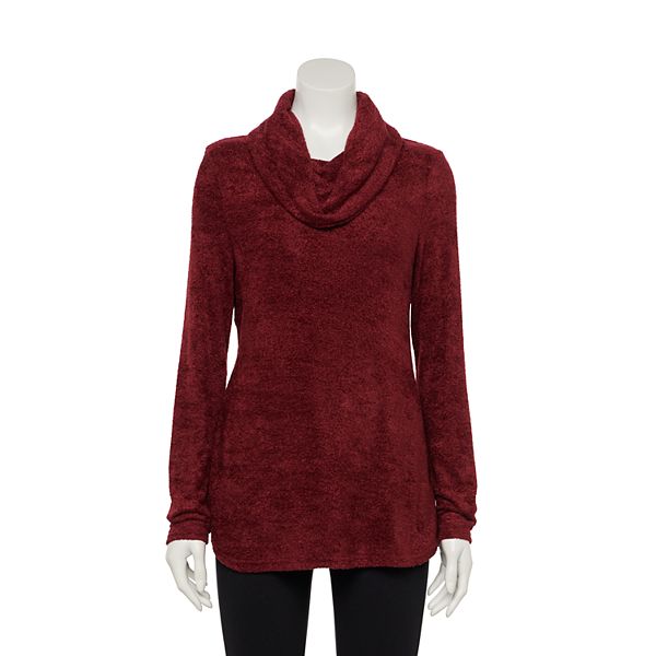 Women's Croft & Barrow® Cozy Cowlneck Sweater