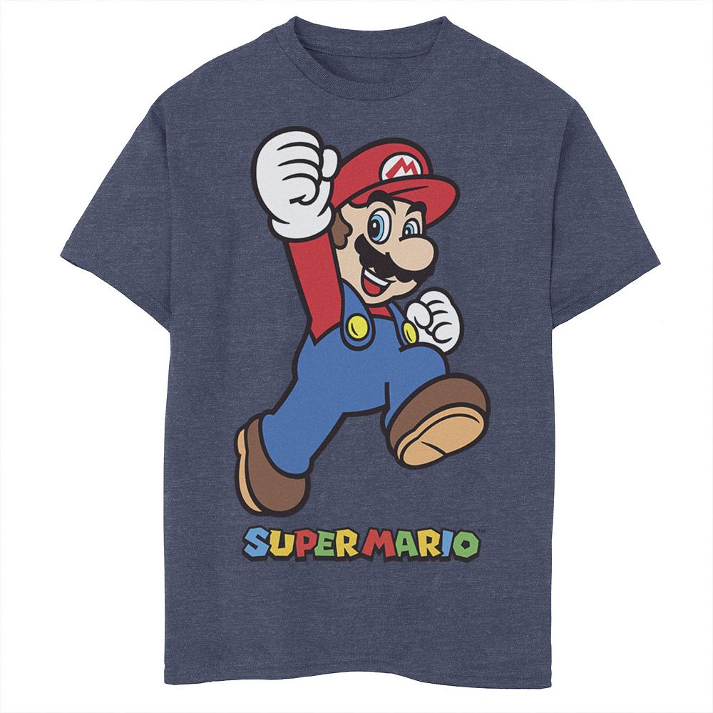 Boys 6-20 Super Mario Fist Pump Mario Portrait Graphic Tee