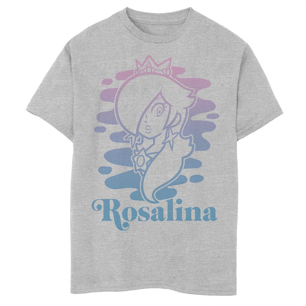 Boys 6-20 Nintendo Super Mario Rosalina Gradient Outline Portrait ...