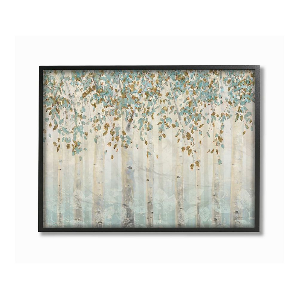 Stupell Home Decor Forest Trees Framed Wall Art
