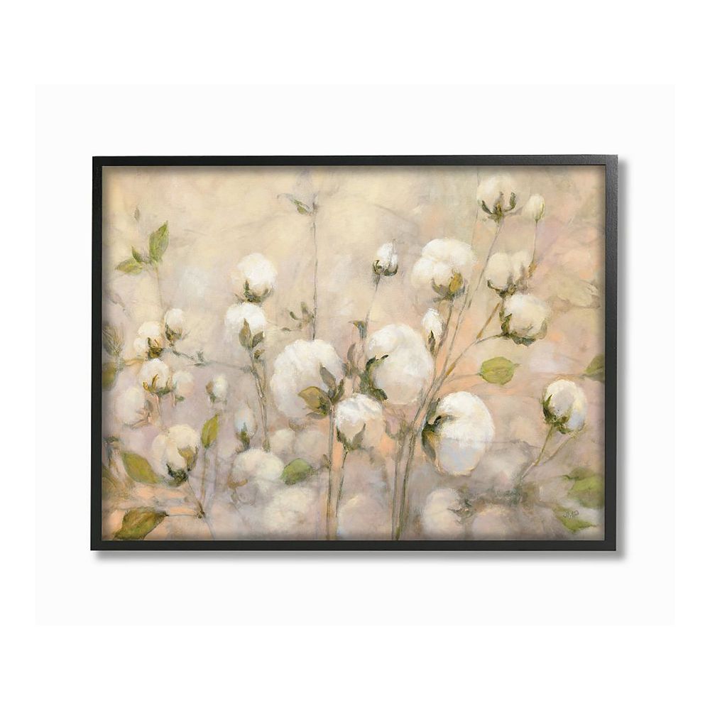 Stupell Home Decor Cotton Field Framed Wall Art