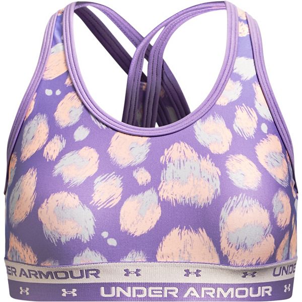 Girls 7-16 Under Armour Crossback Printed Sports Bra