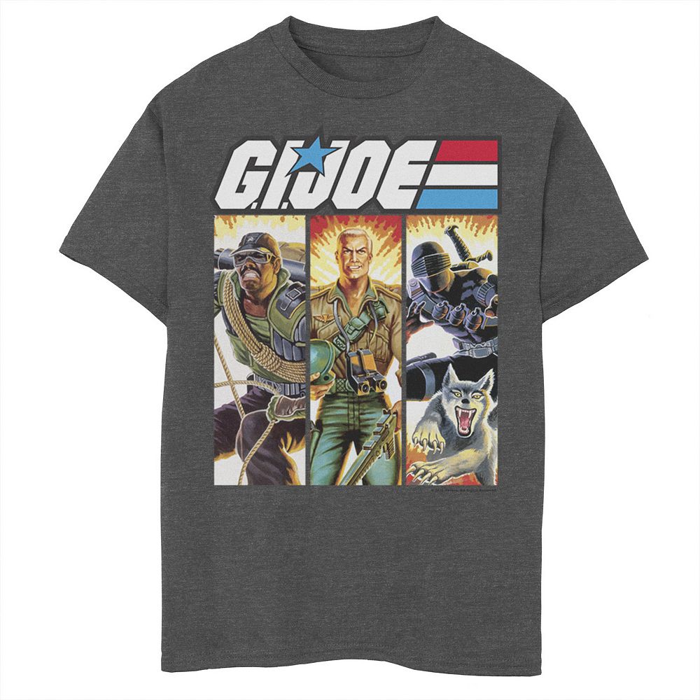 Boys 6-20 G.I. Joe Action Shot Panels Graphic Tee