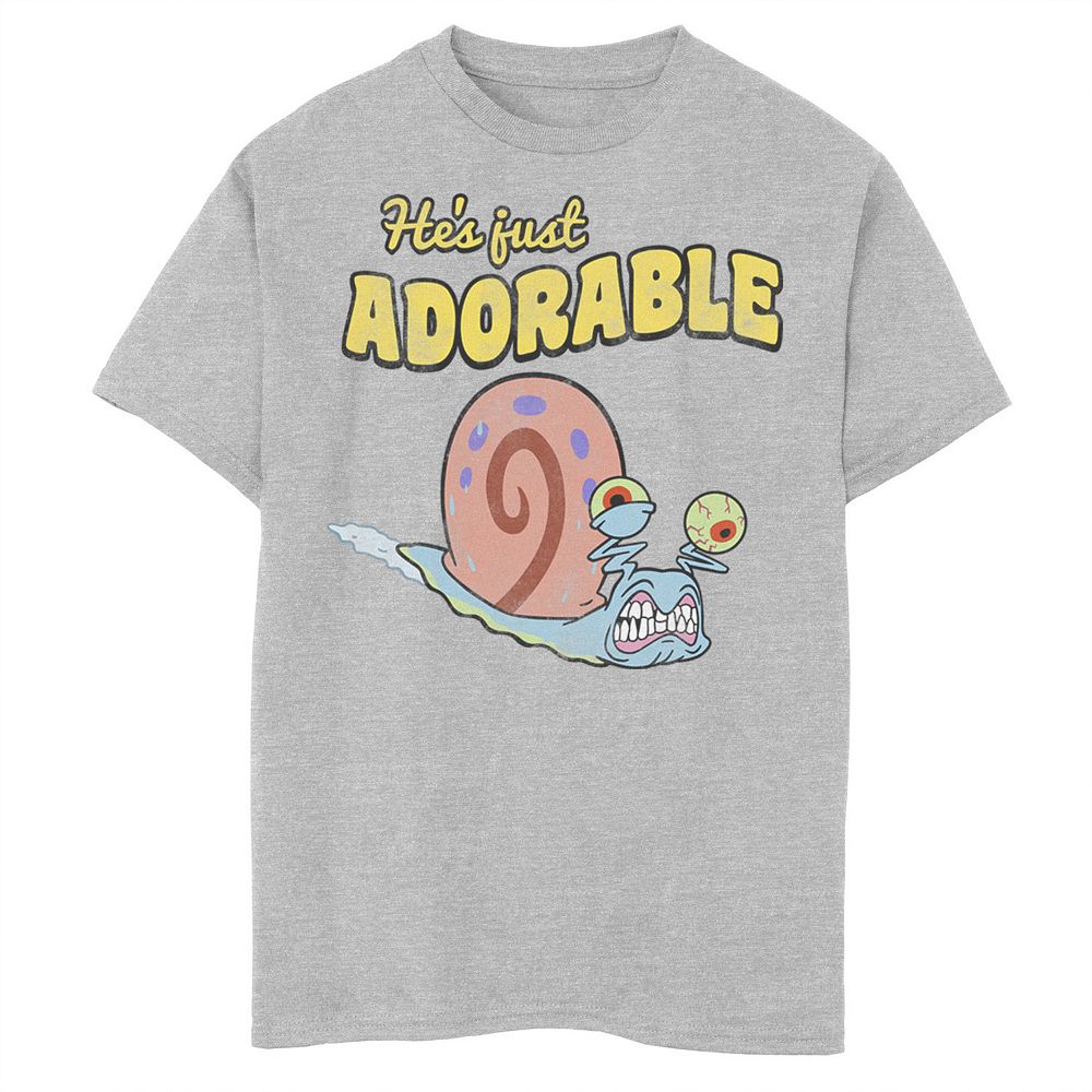 Boys 6-20 SpongeBob SquarePants Gary He's Just Adorable Graphic Tee