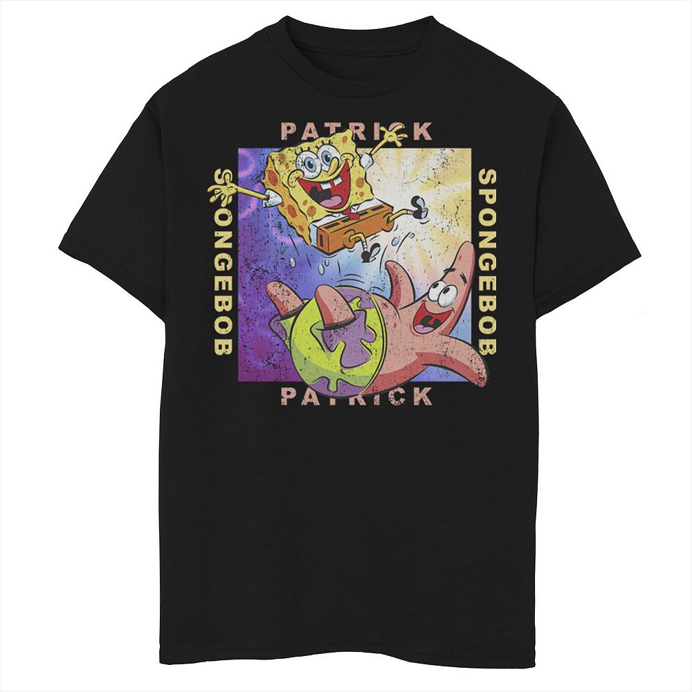 Boys 6-20 SpongeBob SquarePants Patrick And SpongeBob Box Up Graphic Tee