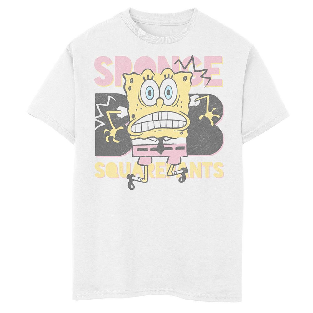 Boys 6-20 SpongeBob SquarePants Scared Sponge Graphic Tee