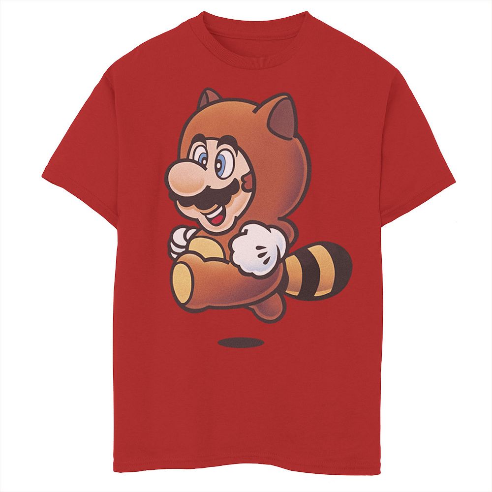Boys 6-20 Nintendo Super Mario Tanooki Suit Jump Graphic Tee