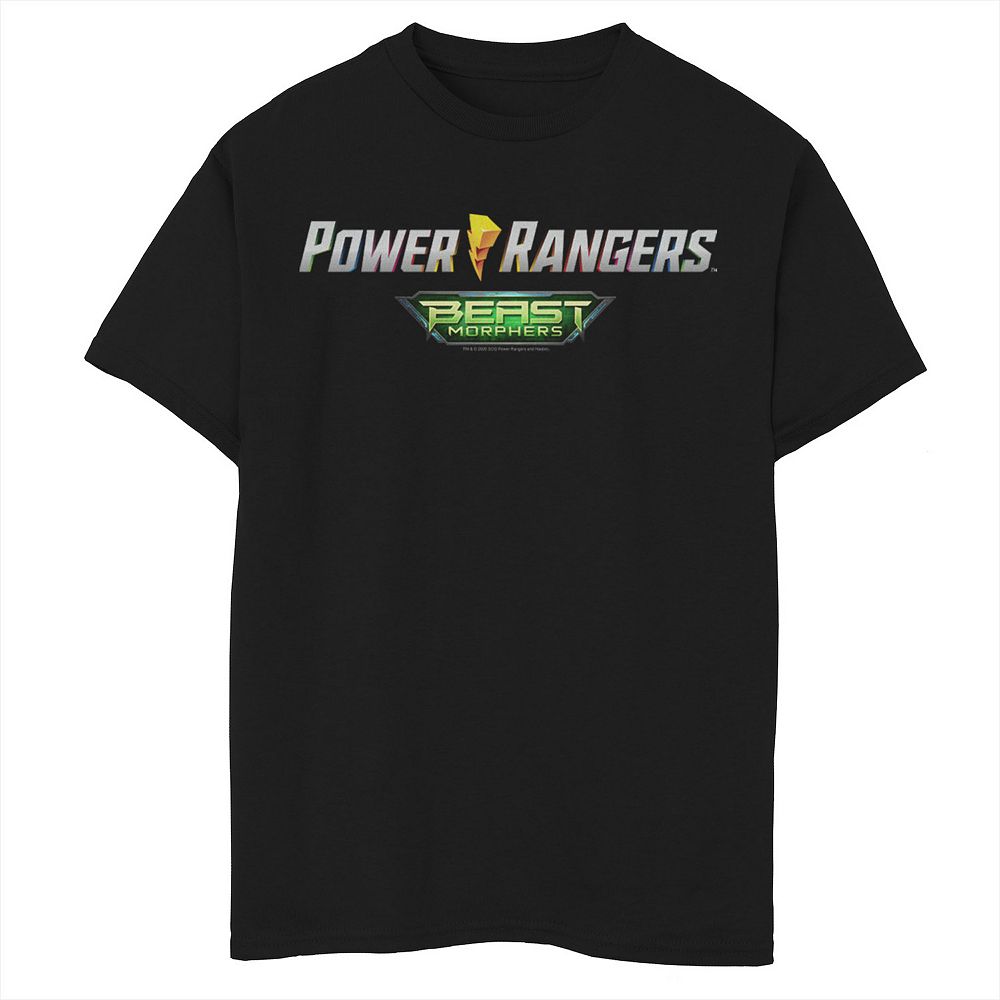 Boys 6-20 Power Rangers Beast Morphers Logo Graphic Tee