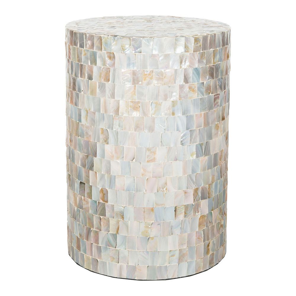 Safavieh Ariel Mosaic Round Stool End Table
