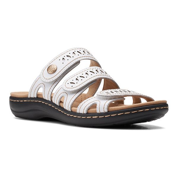 Clarks® Laurieann Dee Women's Leather Slide Sandals