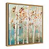 Amanti Art Fall Birch Trees Framed Canvas Print