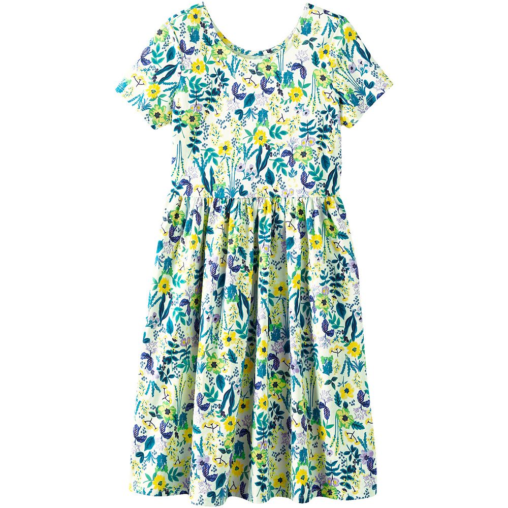 Girls 2-16 Lands' End Fit & Flare Dress in Regular and Plus