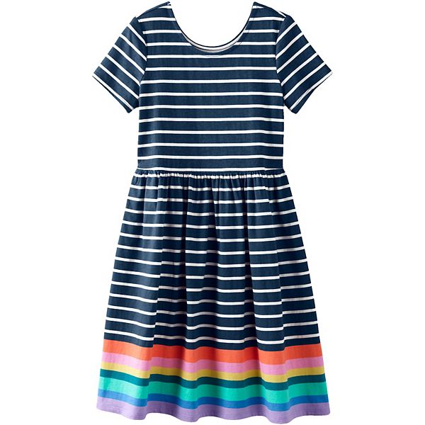 Girls 2-16 Lands' End Fit & Flare Dress in Regular and Plus
