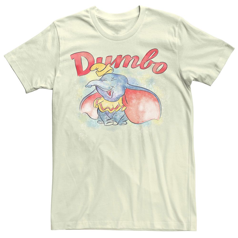 Disney's Dumbo Watercolor Portrait Men's Tee