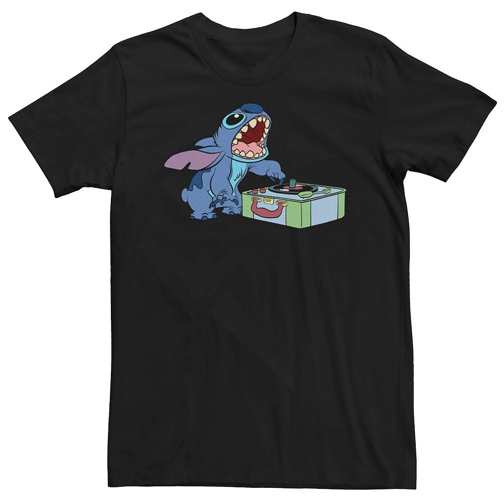 Men's Lilo & Stitch Dj Stitch Poster Tee
