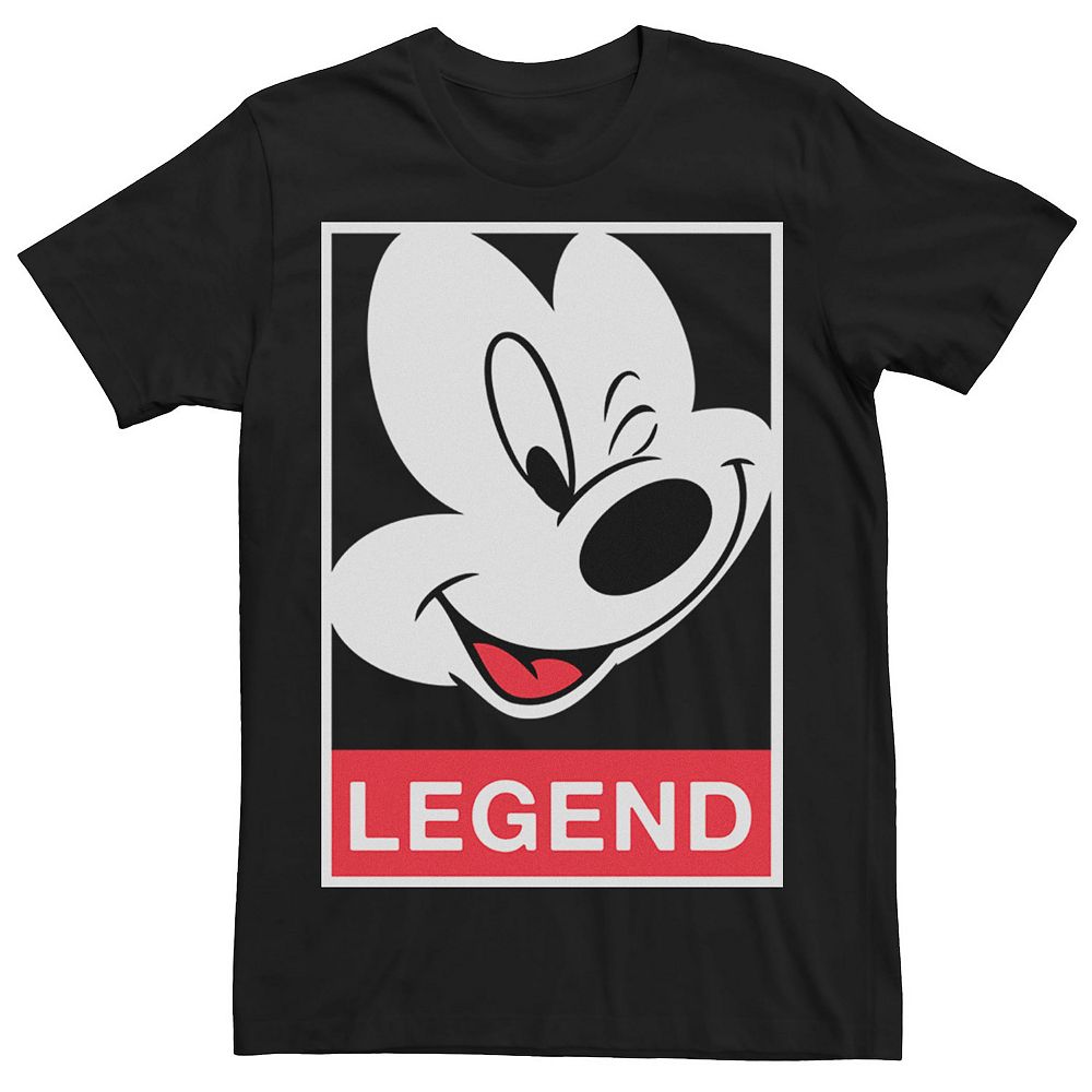 Disney's Mickey Mouse Men's Legend Winking Portrait Tee