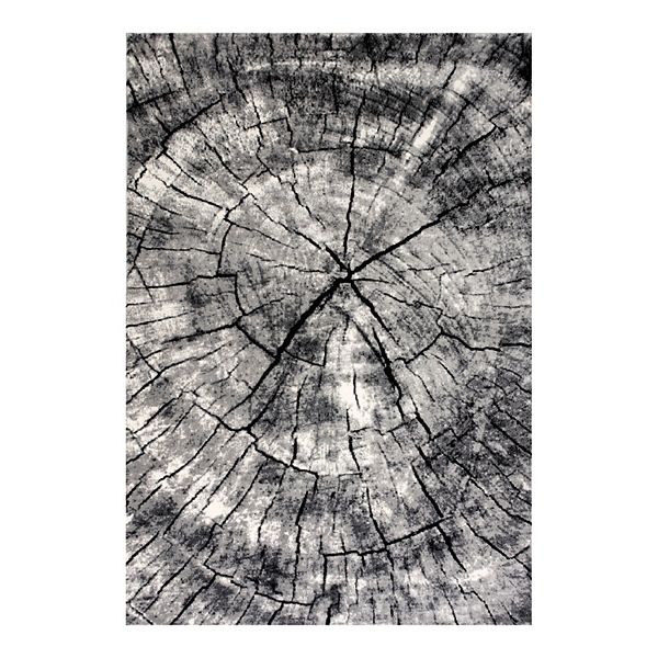 Art Carpet Adenning Tree Ring Rug