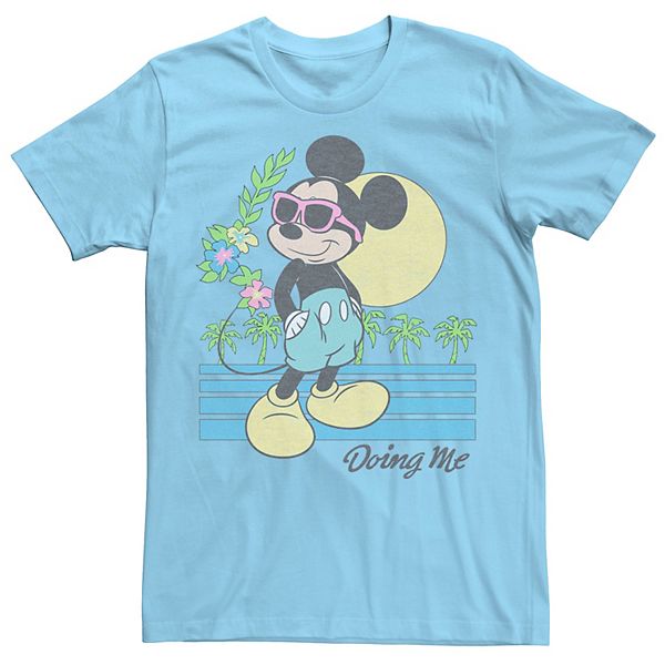 Disney's Mickey And Friends Mickey Mouse Men's Doing Me Sunset Tee