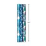 Hallmark Blue Foil Christmas Wrapping Paper 3-Pack