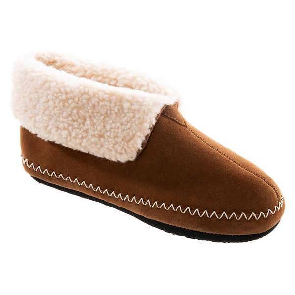 isotoner Women Genuine Suede Boot Women's Slippers