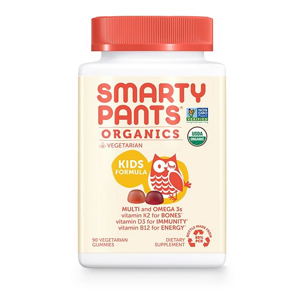 SmartyPants Vitamins Organic Kids Formula Gummy Vitamin