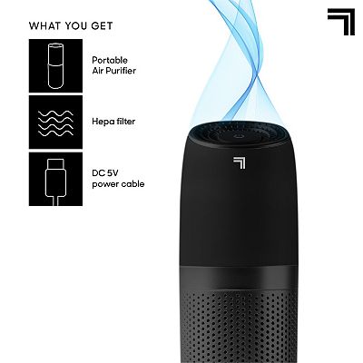 Sharper Image Air Purifier Portable with HEPA Filter