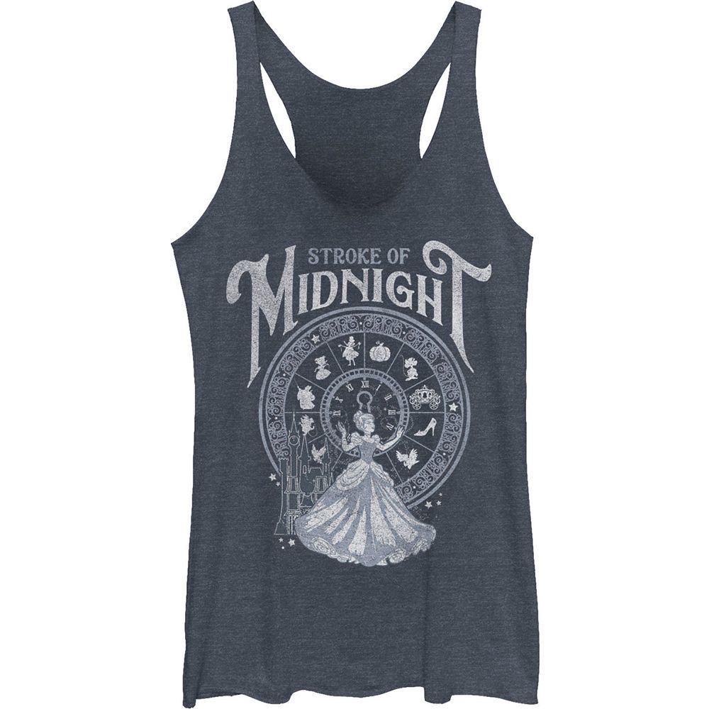 Juniors' Disney's Cinderella "The Stroke Of Midnight" Tank Top