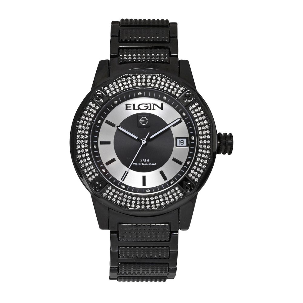 Elgin Men's Crystal Watch