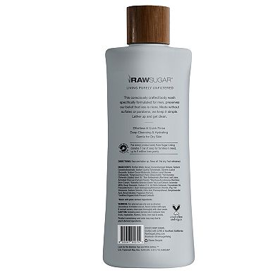 Raw Sugar Living Raw Men's Body Wash