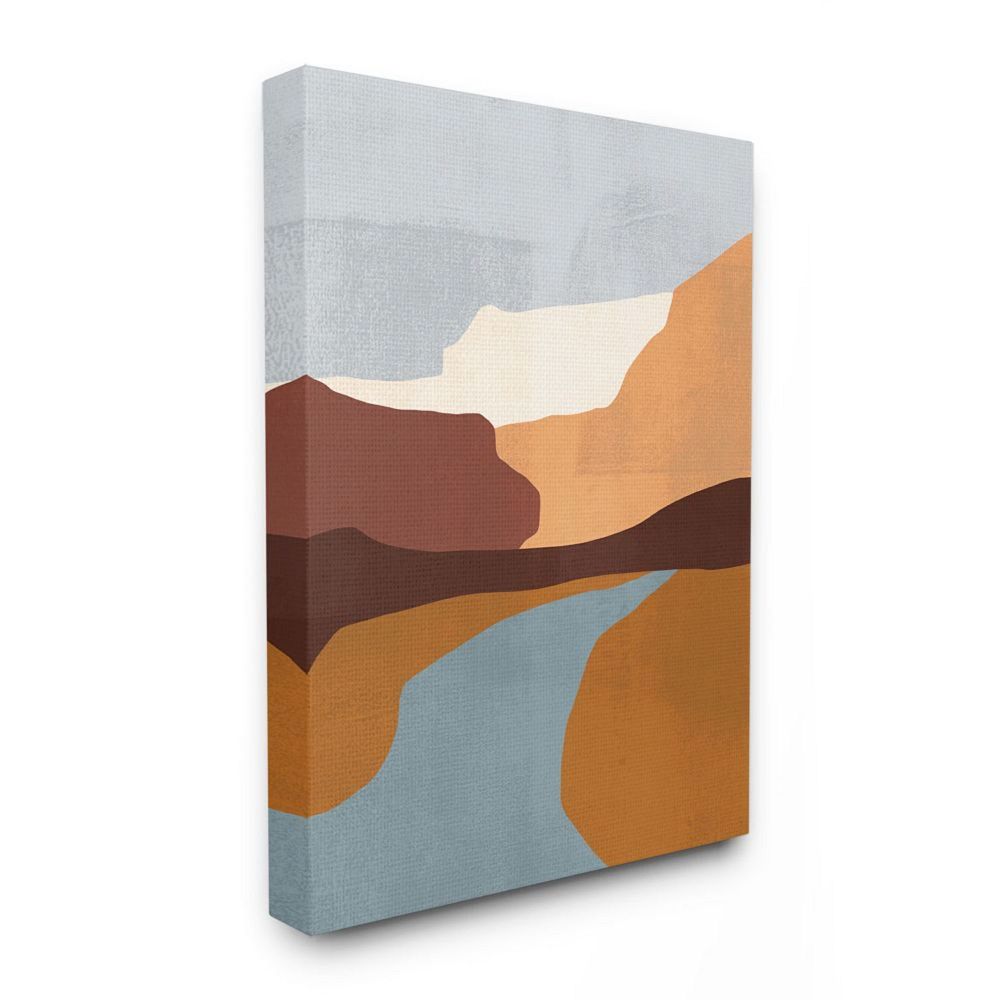 Stupell Home Decor Abstract Color Block Canvas Wall Art - 30" x 40"