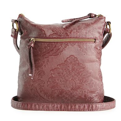 Stone & Co. Embossed Smokey Crossbody Bag