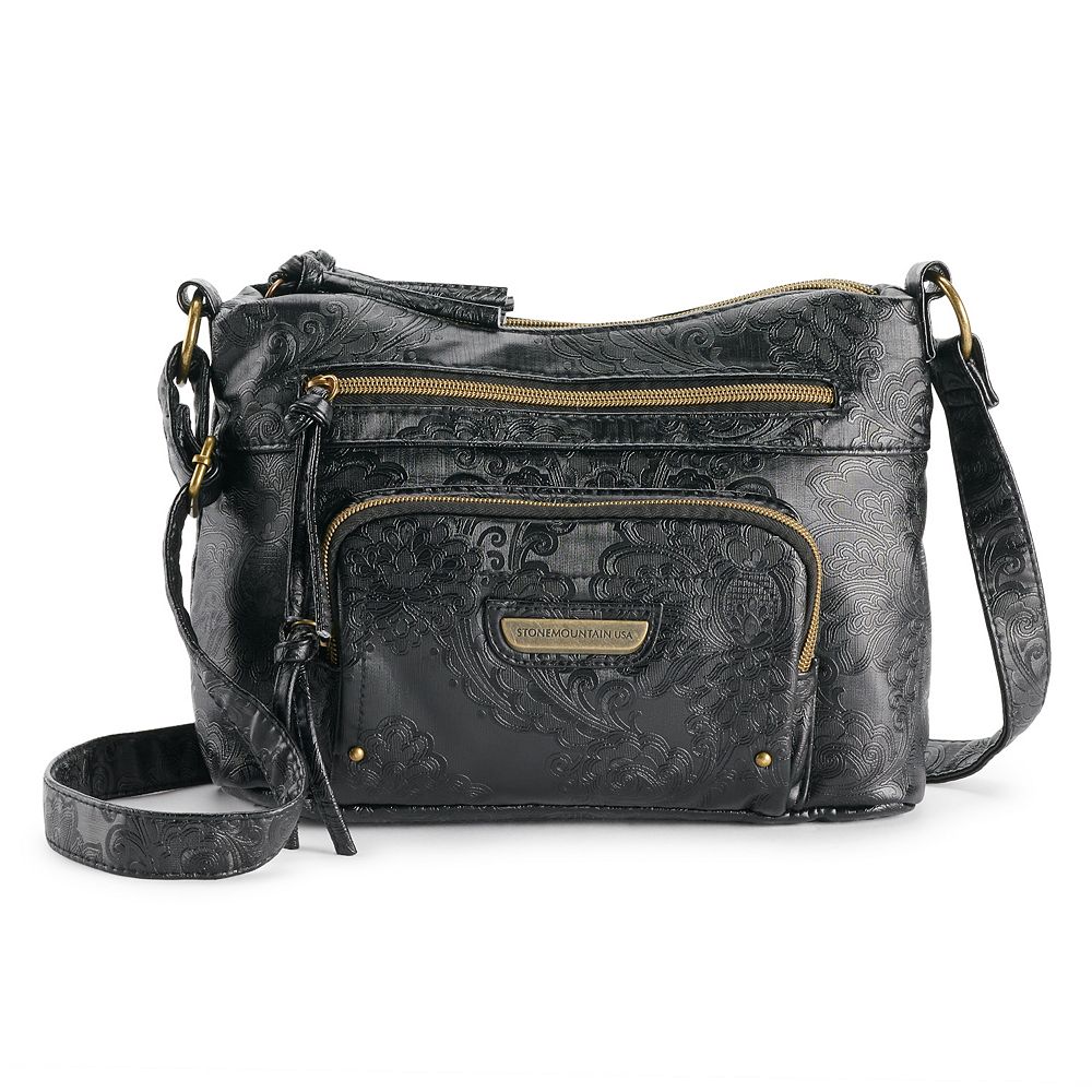 Stone & Co. Embossed Smokey Irene Hobo Bag
