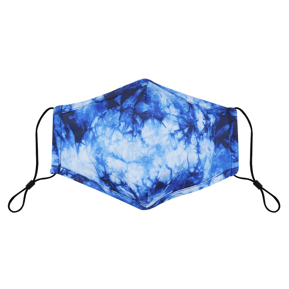 Adult Bespoke Tie Dye Print Washable Cloth Face Mask