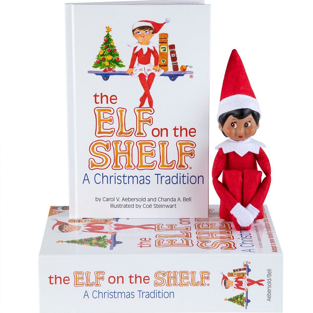 The Elf on the Shelf®: A Christmas Tradition Book & Brown-Eyed Girl ...