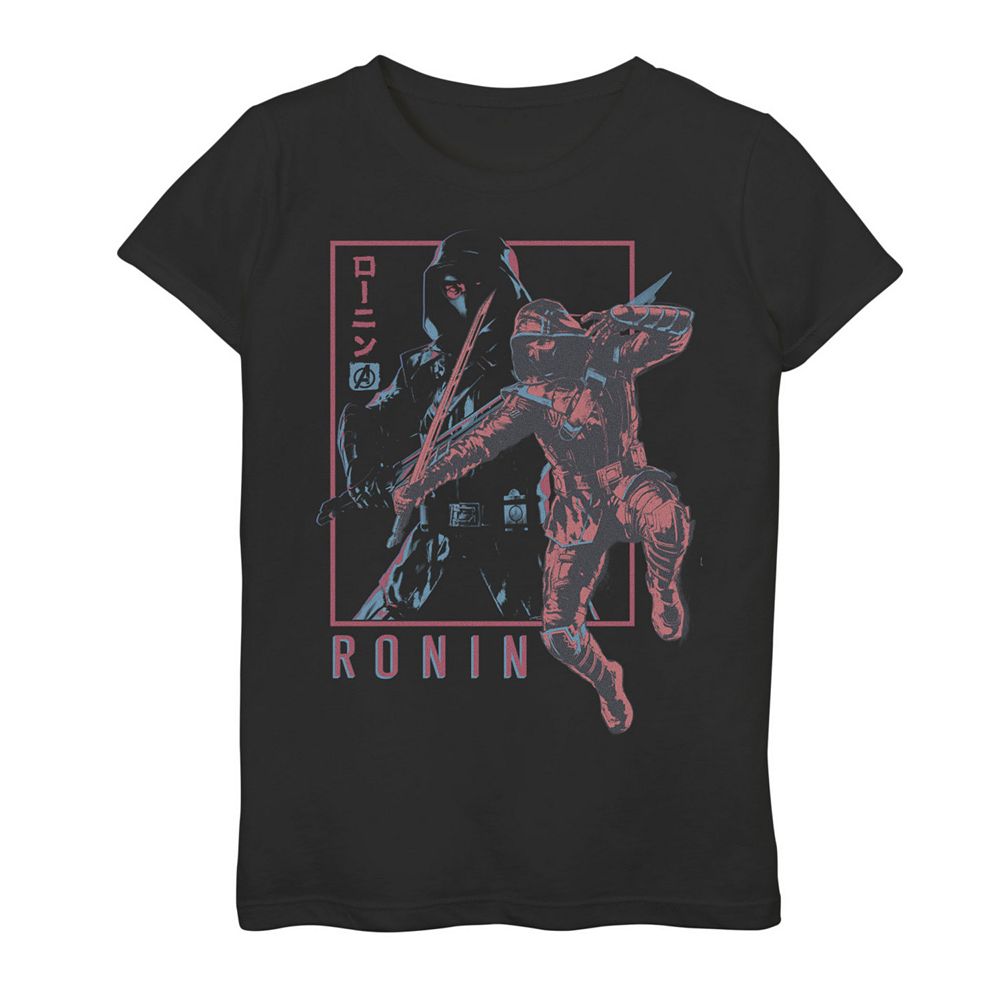 Girls 7-16 Marvel Ronin Sign Graphic Tee