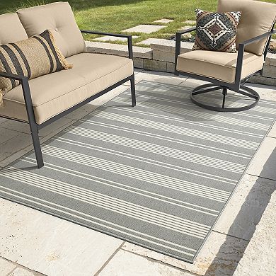 Sonoma Goods For Life® Indoor Outdoor Stripe Area Rug