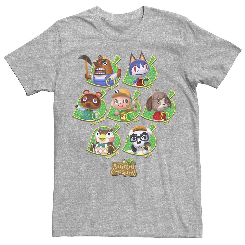 Men's Nintendo Animal Crossing New Leaf Towns People Tee