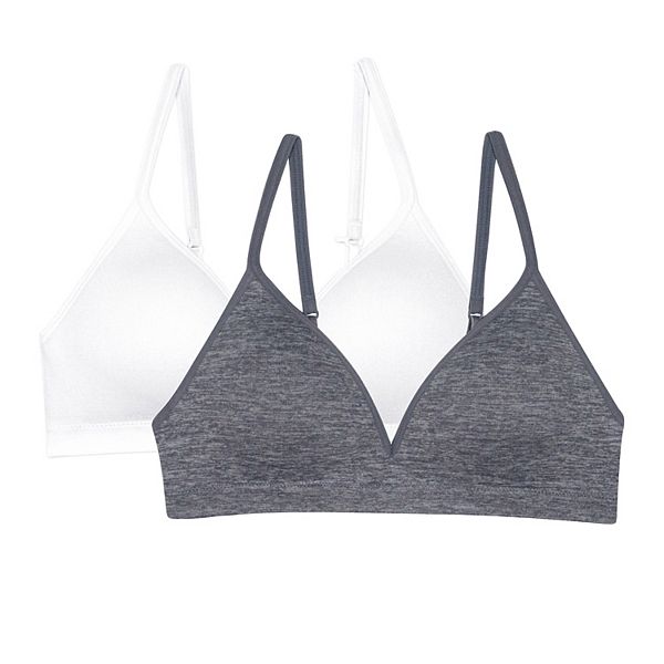 Girls 7-16 SO® 2-Pack Seamless Wire-Free Bras