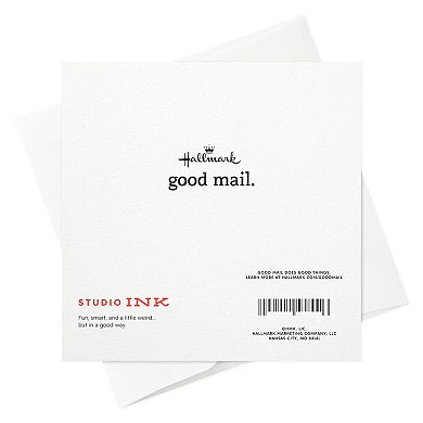 Hallmark Studio Ink "Awesome" Birthday Card