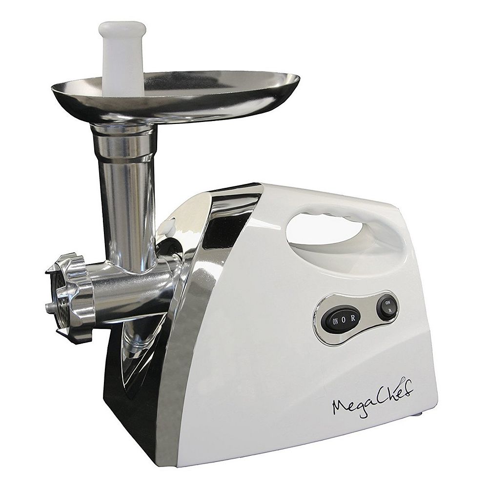 MegaChef 1200-Watt Automatic Meat Grinder with Keyboard Switch