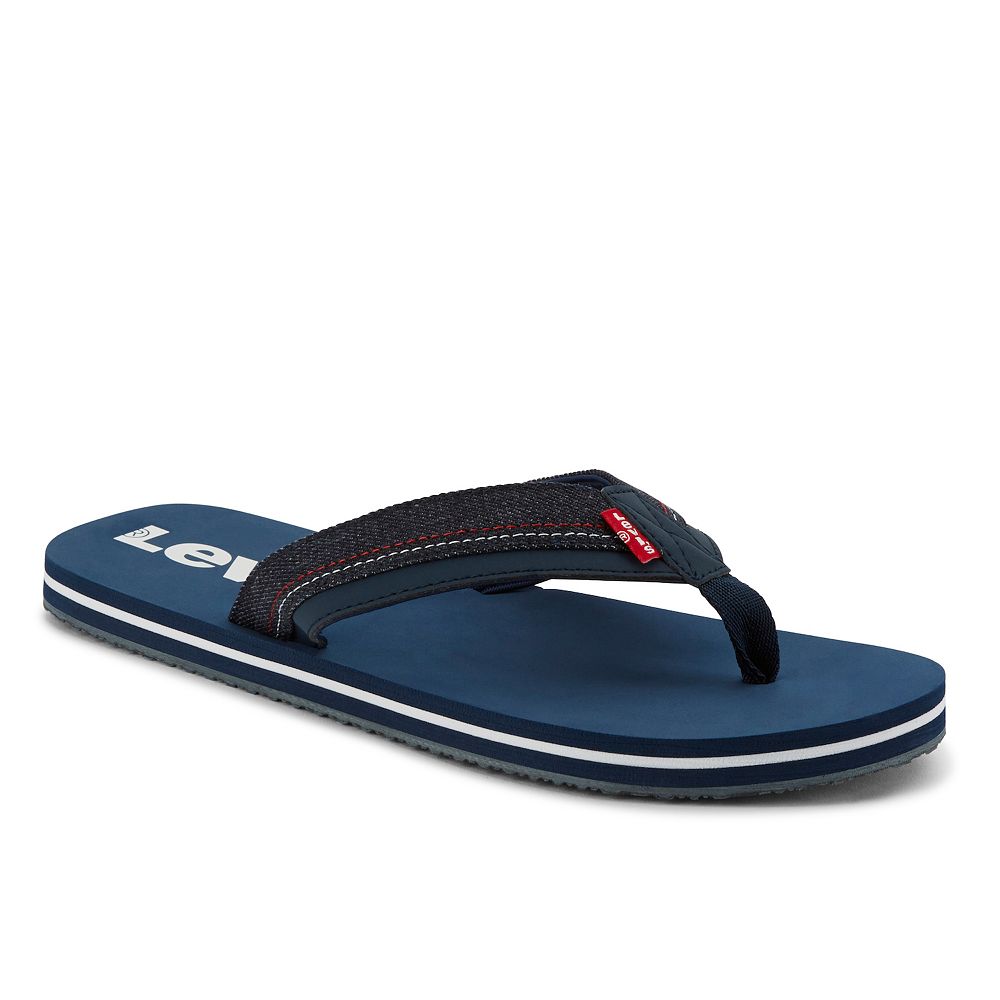 Levi s Men s Wordmark Strap Flip Flop Sandals