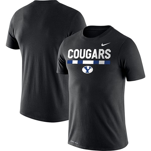 Men's Nike Black BYU Cougars Team DNA Legend Performance T-Shirt