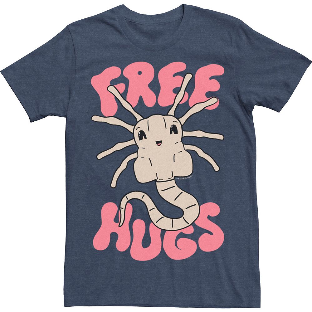 Men's Alien Xenomorph Free Hugs Tee