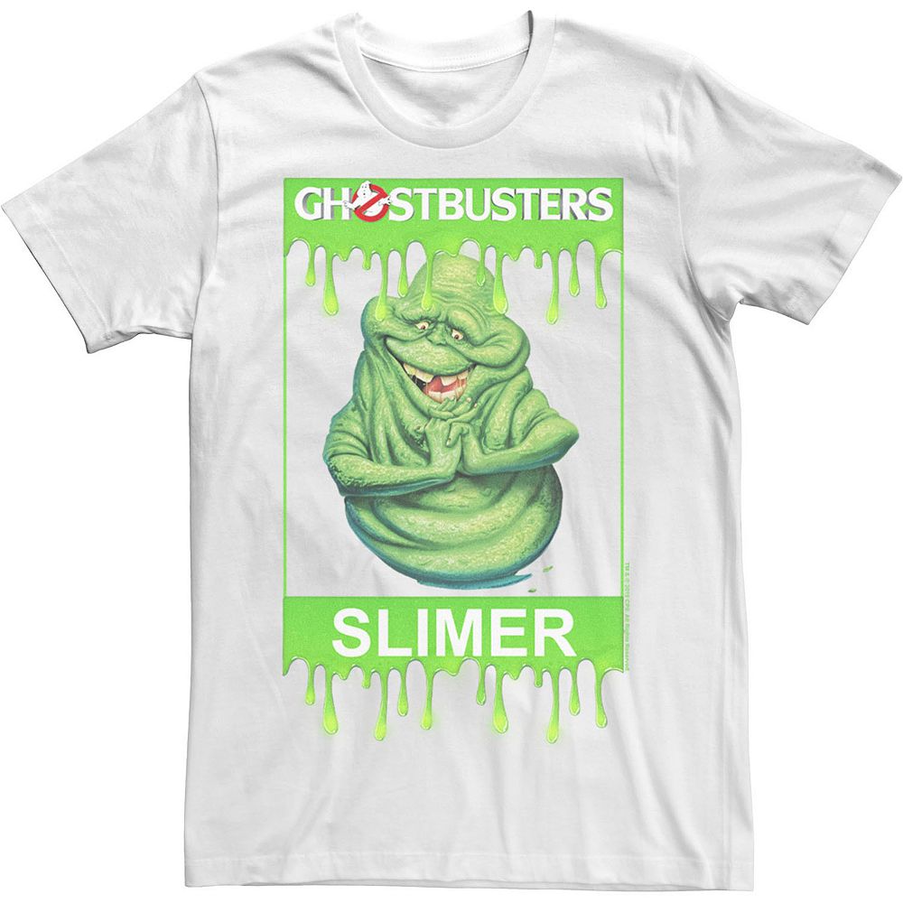 Men's Ghostbusters Frame Slimer Poster Tee