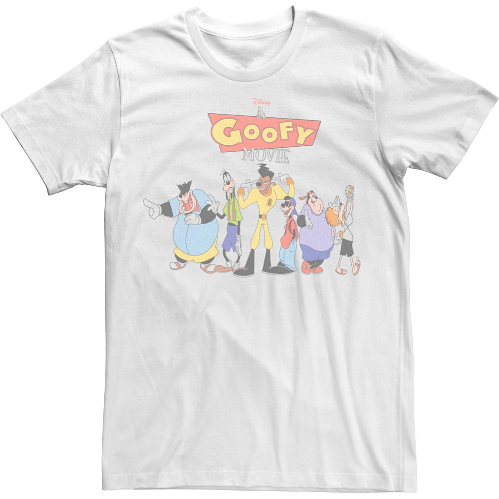 Men's A Goofy Movie Hyuck Hyuck Group Shot Tee