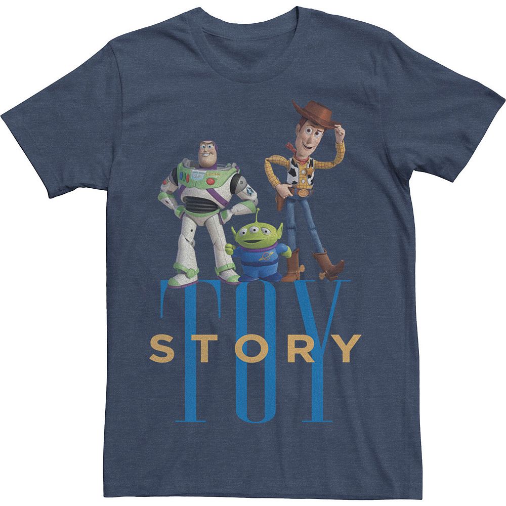 Disney / Pixar's Toy Story Woody, Buzz Lightyear & Alien Men's Simple ...