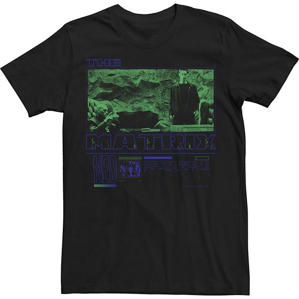 Men's The Matrix Infomatrix Poster Tee