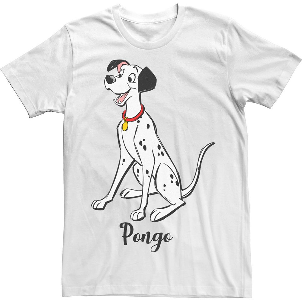 Disney's 101 Dalmatians Pongo Men's Portrait Tee
